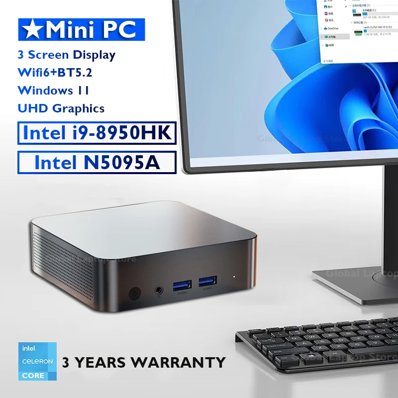 Intel-Core-i9-Mini-Gaming-PC-Computador-Desktop-Windows-11-Pro-16GB ...