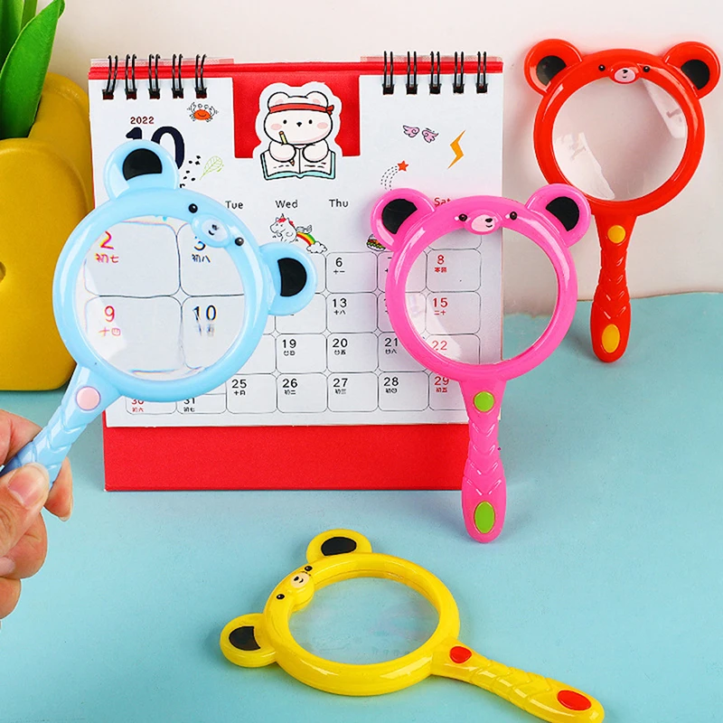 1PC-Cartoon-Animal-Magnifying-Glass-Exploration-Learning-Children ...