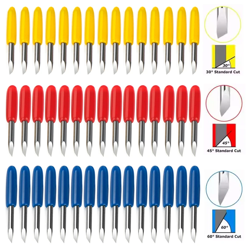 15pcs-30-45-60-summa-D-blade-cutting-plotter-vinyl-cutter-blade-summa ...