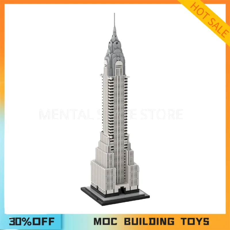 1210PCS-Customized-MOC-Chrysler-Building-1-800-Scale-Building-Blocks ...
