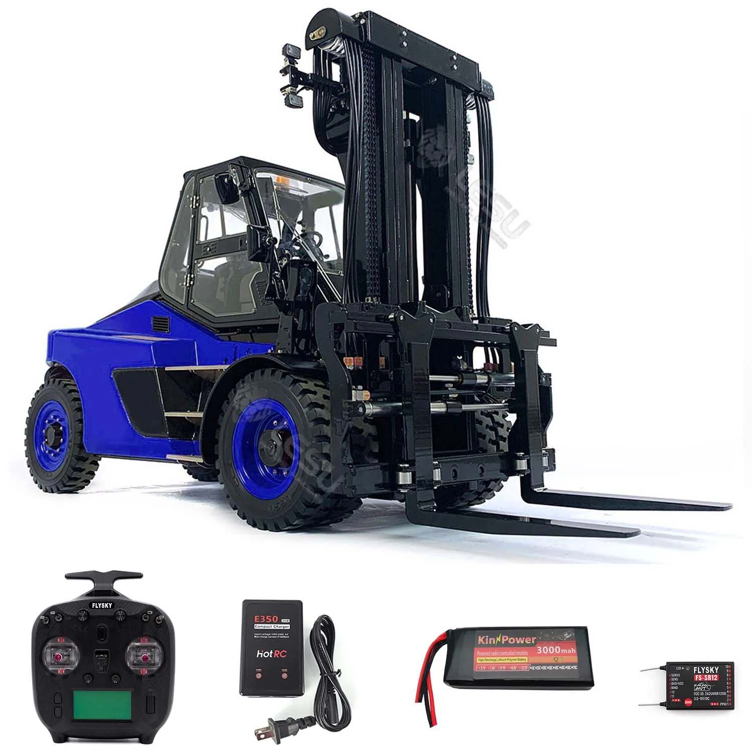 Lesu-1-14-Heavy-Metal-RC-Hydraulic-Forklift-Aoue-Ld160S-Ready-To-Run ...