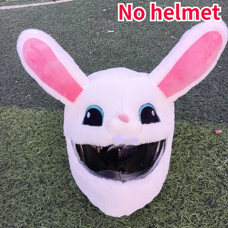 Motocicleta-Capacete-Prote-o-Chapelaria-Capa-Cartoon-Fluffy-Plush-Set ...