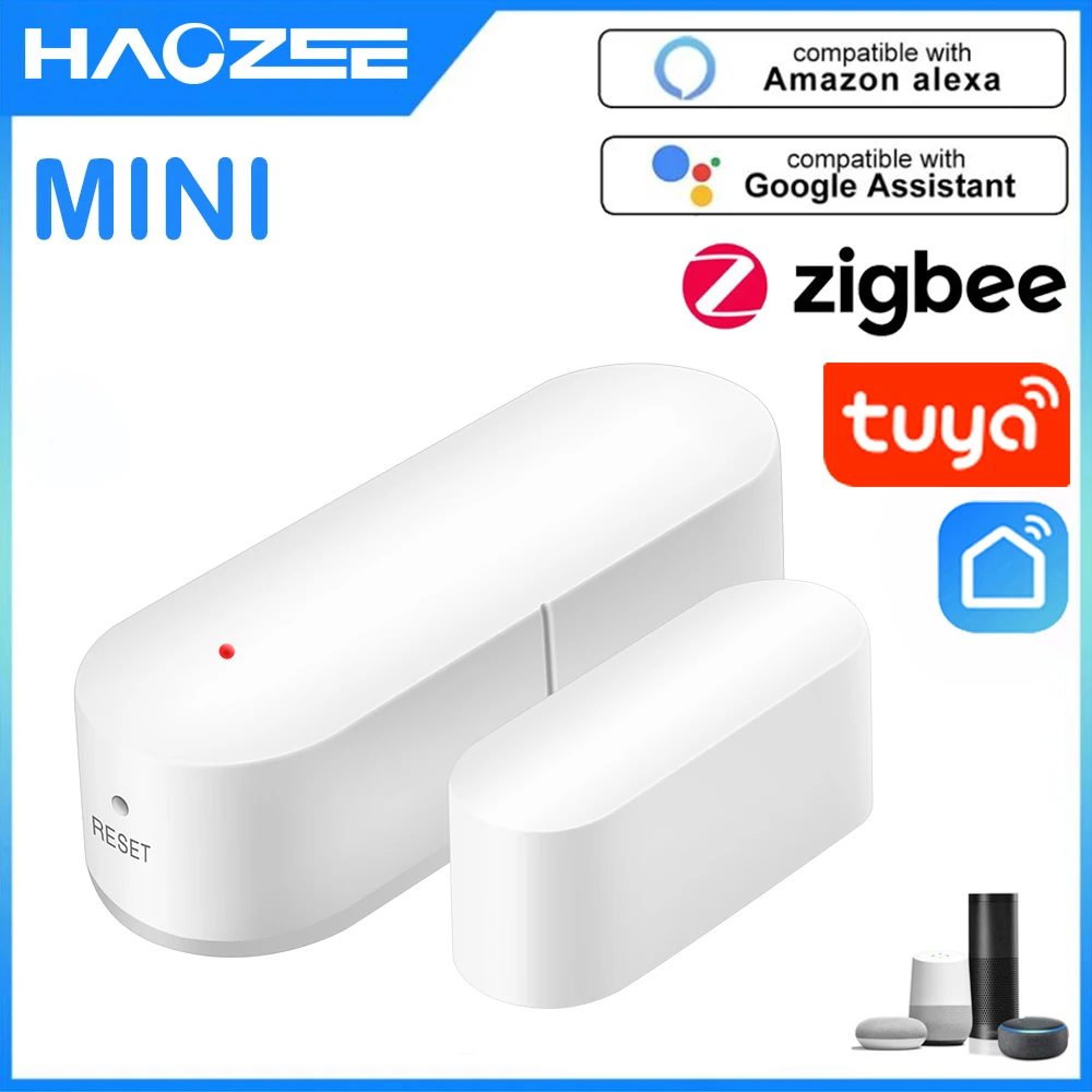Tuya Smart Zigbee Door Window Contact Sensor Smart Home Wireless Door ...