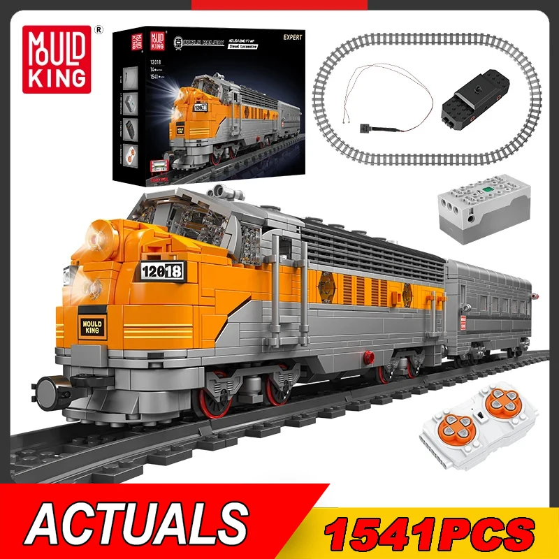 MOULD-KING-12018-Technical-RC-EMD-F7-WP-Diesel-Locomotive-Building ...