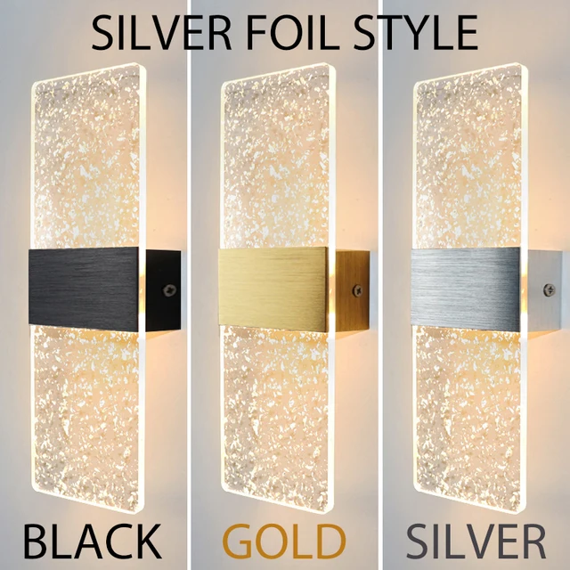 Artwork Pattern Acrylic LED Wall Lights - Lighting4Home