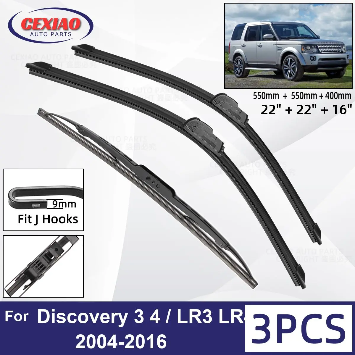 For-LAND-ROVER-Discovery-3-4-LR3-LR4-2004-2016-Car-Front-Rear-Wiper ...