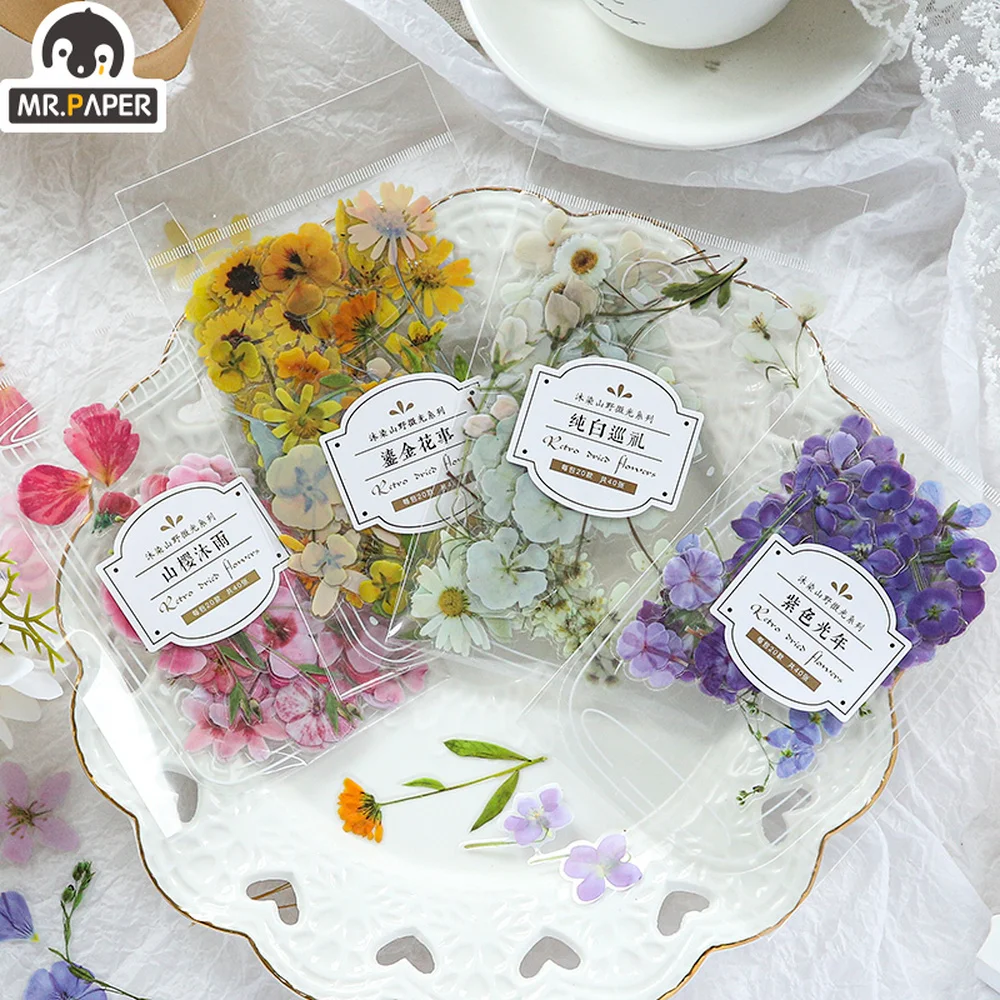 Stationery Stickers Flowers | Decor Sticker Stationery | Cute Stickers ...