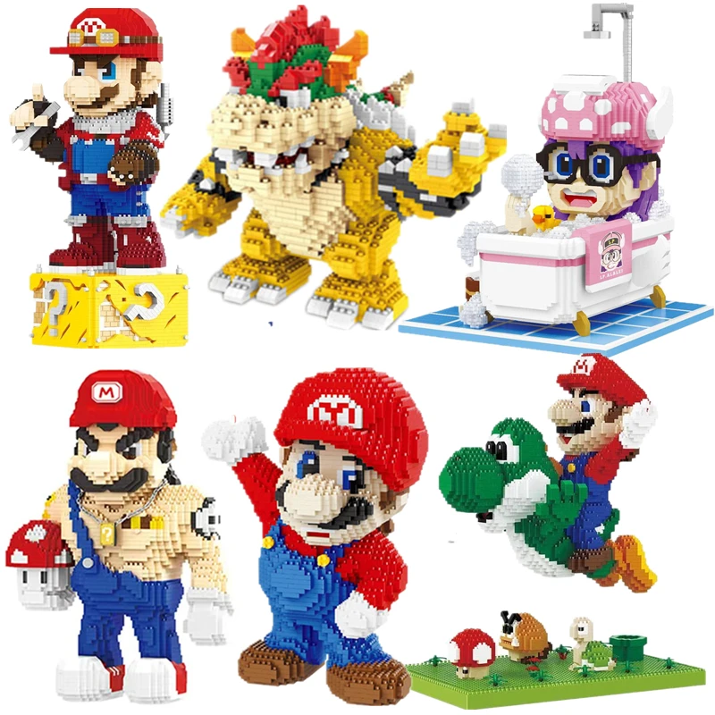 200607-Super-Flying-Mario-Bros-Luigi-Yoshi-Waluigi-Mini-Blocks-Kids ...