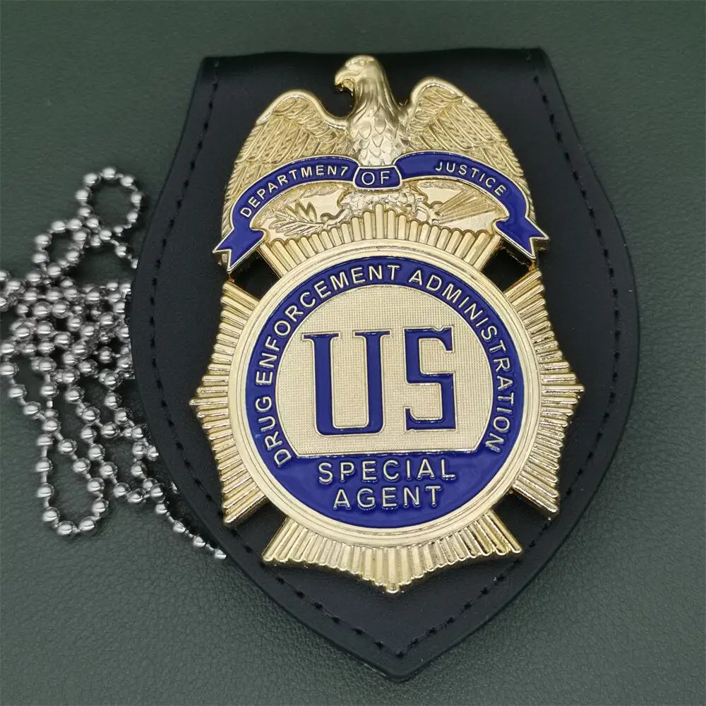 U-S-DEA-Drug-Enforcement-Administration-Special-Agent-Metal-Badge-1-1 ...