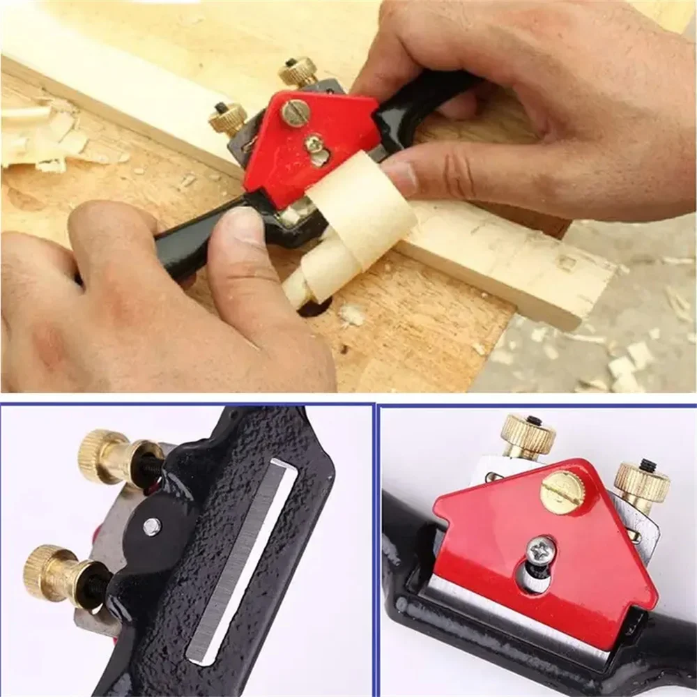 Manual Wood Planers Deburring Adjustable Plane Spokeshave Push Slotted ...