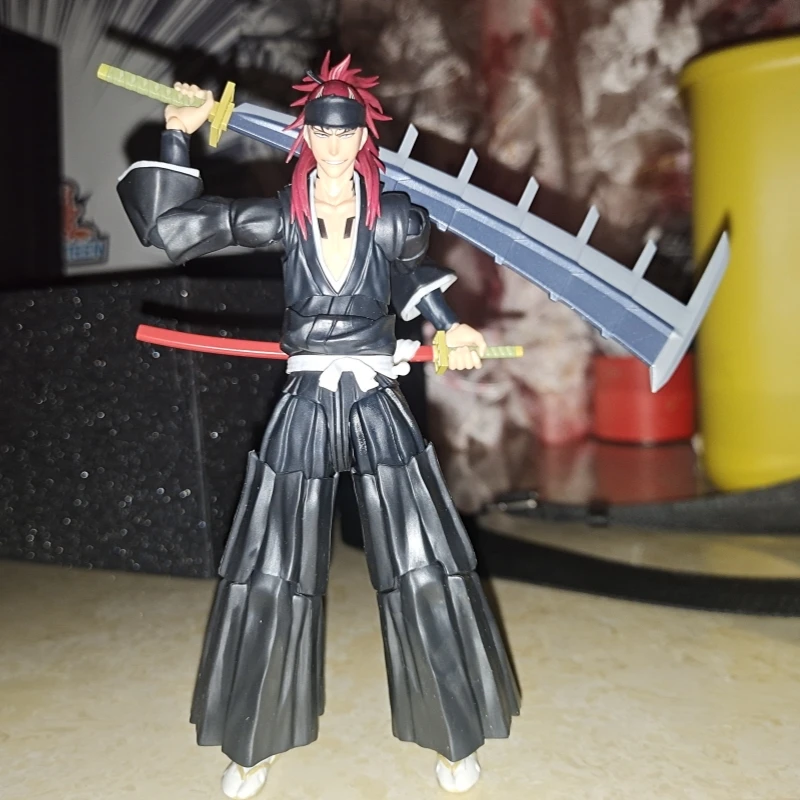 Bleach-Abarai-Renji-Action-Figure-Kurosaki-Ichigo-Shf-Modelo-Bandai ...
