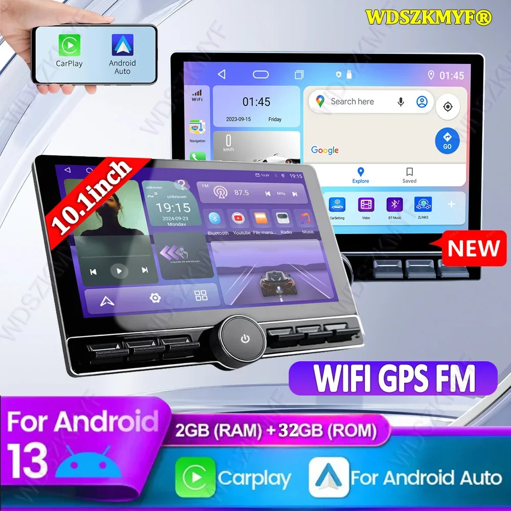 2025New 10.1 inch Android Car Radio Multimedia Player GPS Navigation 2 ...