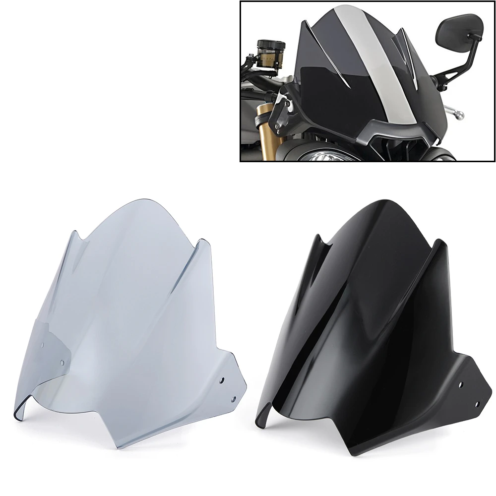 For SPEED TRIPLE R/RS S Front Windscreen Windshield Wind Deflector for ...
