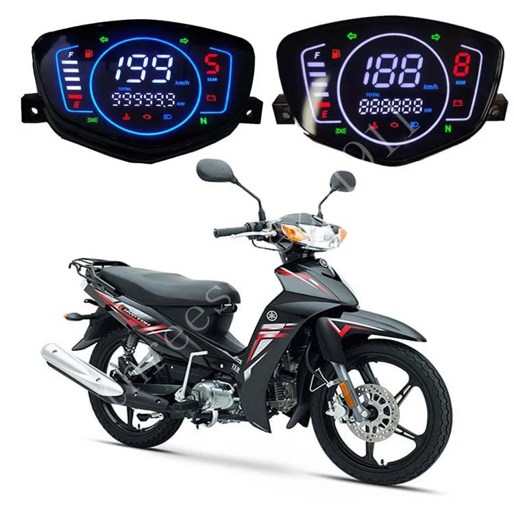 Led Meter Speedmeter Odometer | Yamaha Lc135 Digital Meter | Digital ...