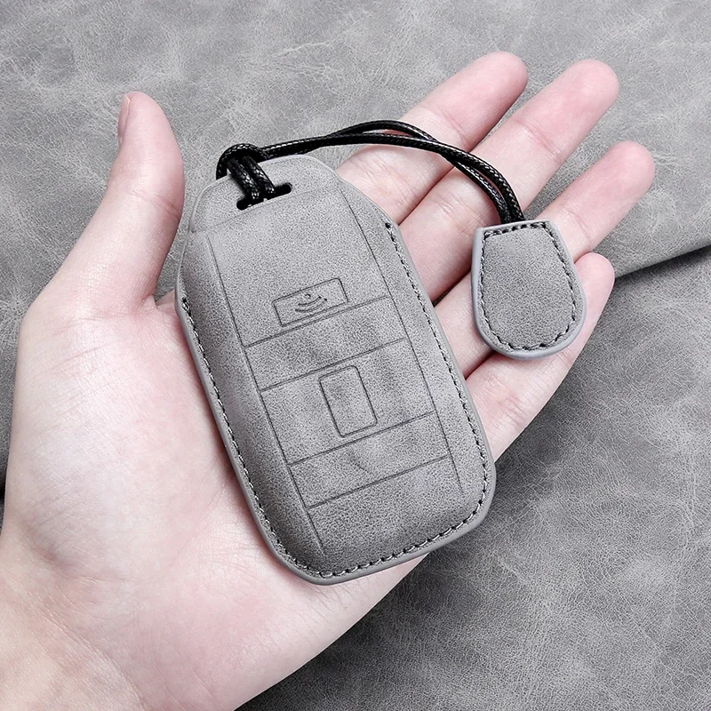 Leather-Car-Key-Case-Cover-for-Rolls-Royce-Cullinan-Phantom-Ghost ...