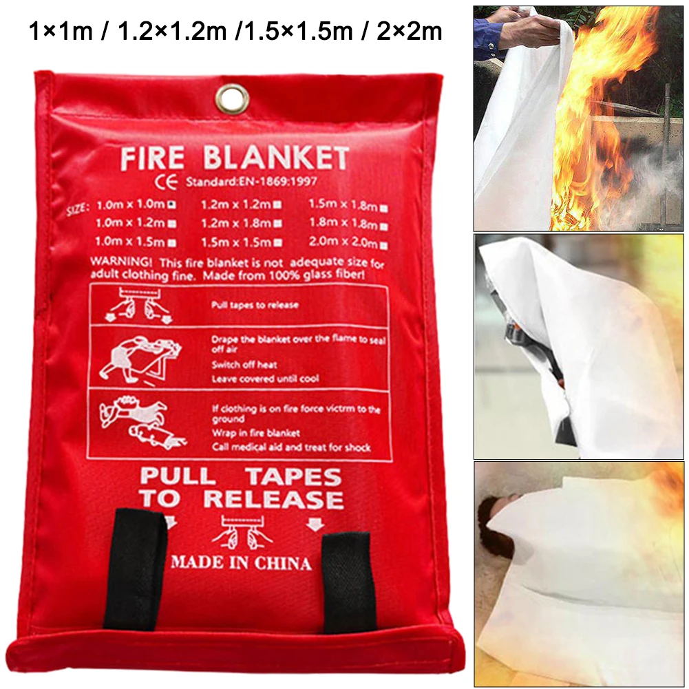 Fire-Blanket-Emergency-Fire-Blanket-Flame-Retardant-Protection ...