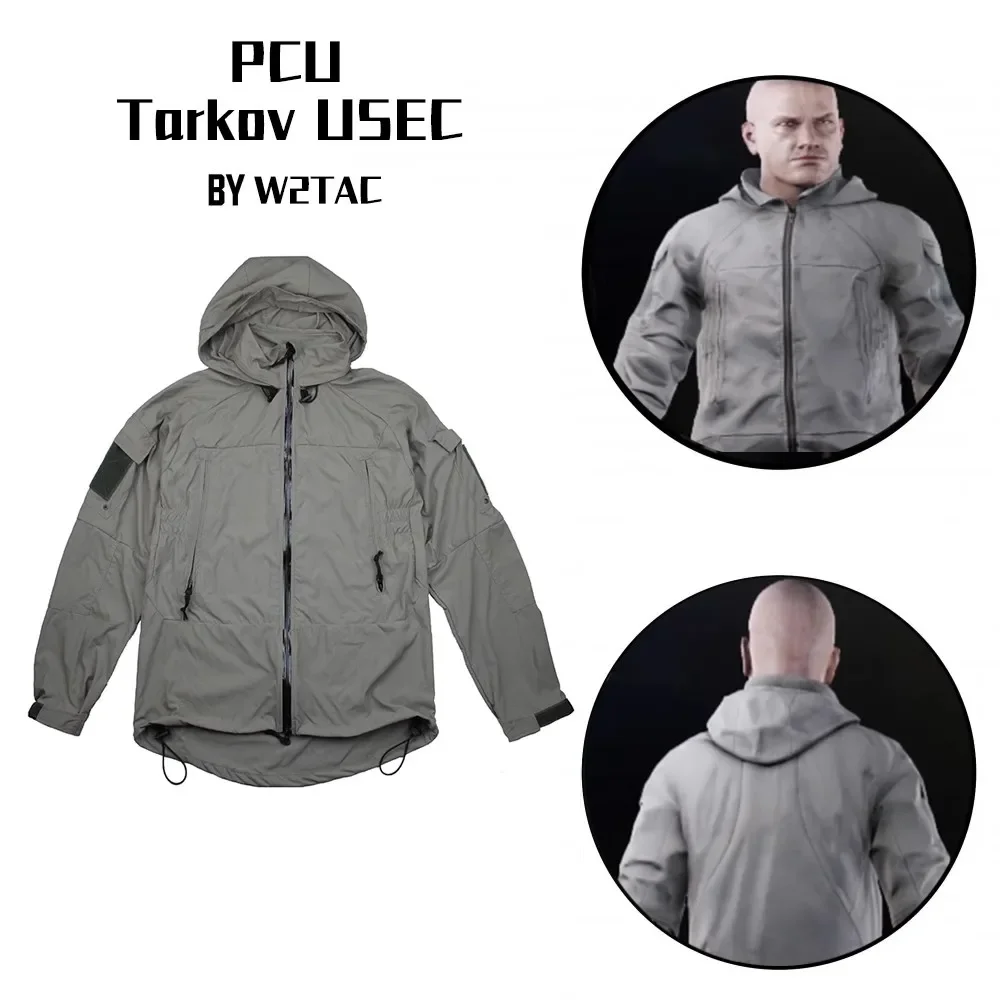 Tactical outdoor assault suit hunting jacket nylon soft shell zipper ...