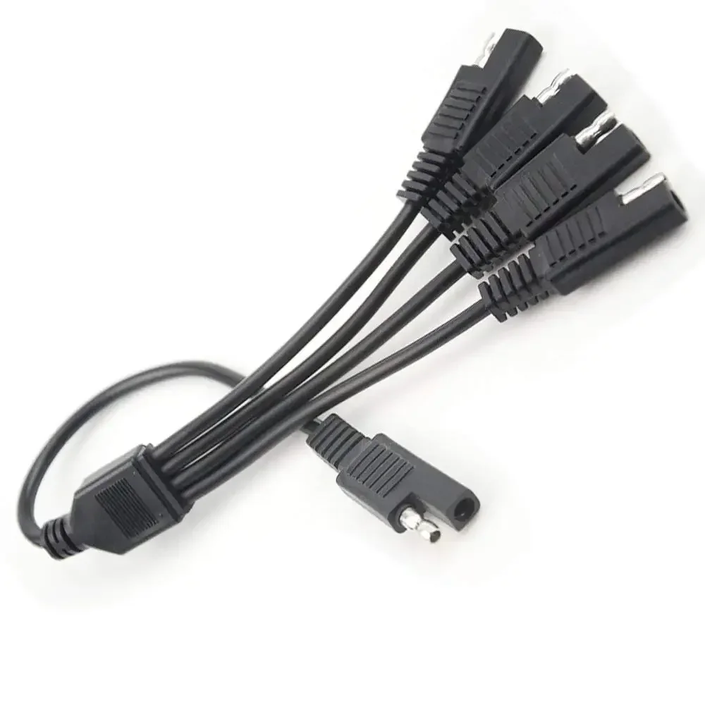 45CM-1-to-4-SAE-Power-Extension-Cable-Adapter-Connector-5-Way-SAE ...