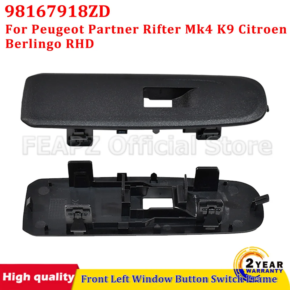 Car Front Left Window Button Switch Frame 98167918ZD For Peugeot ...
