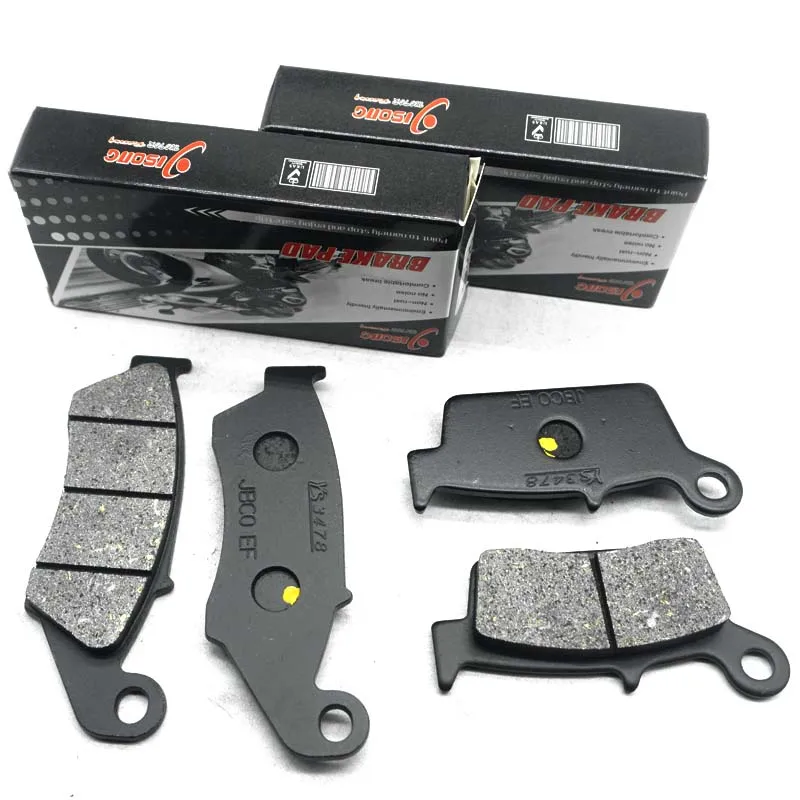 Motorcycle Front Rear Brake Disc Pads Kits For HONDA XR250R 1996-2004 ...
