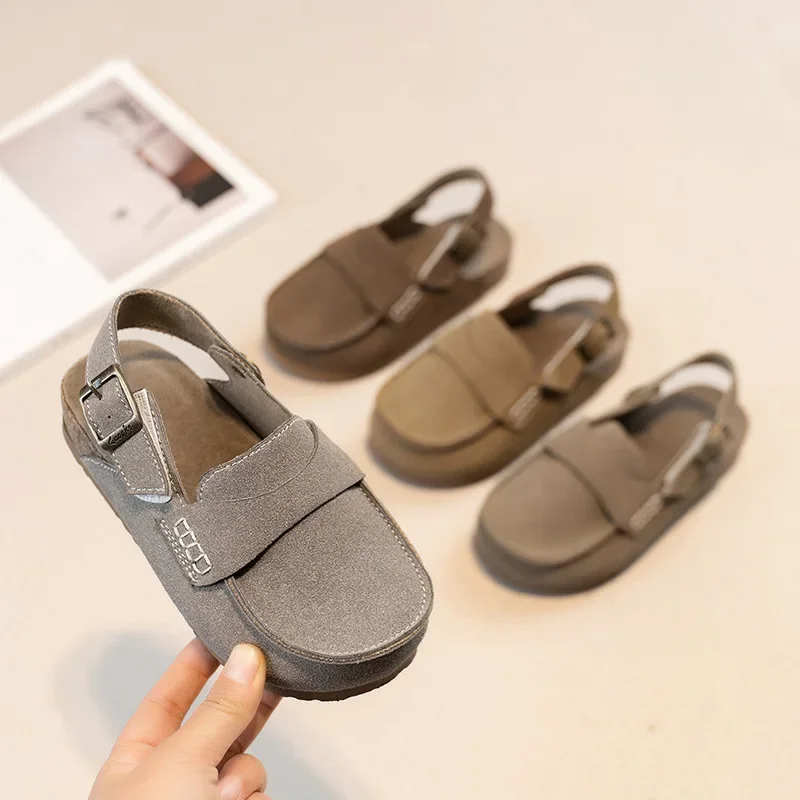 Sandales-Everg-pour-gar-ons-et-filles-pantoufles-mule-non-ald-semelle ...