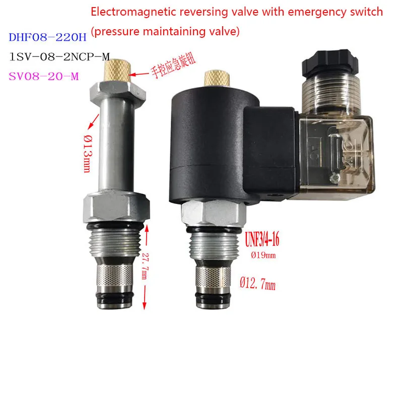 Hydraulic-Solenoid-Valve-SV08-20-Electromagnetic-Reversing-Valve-LSV-08 ...