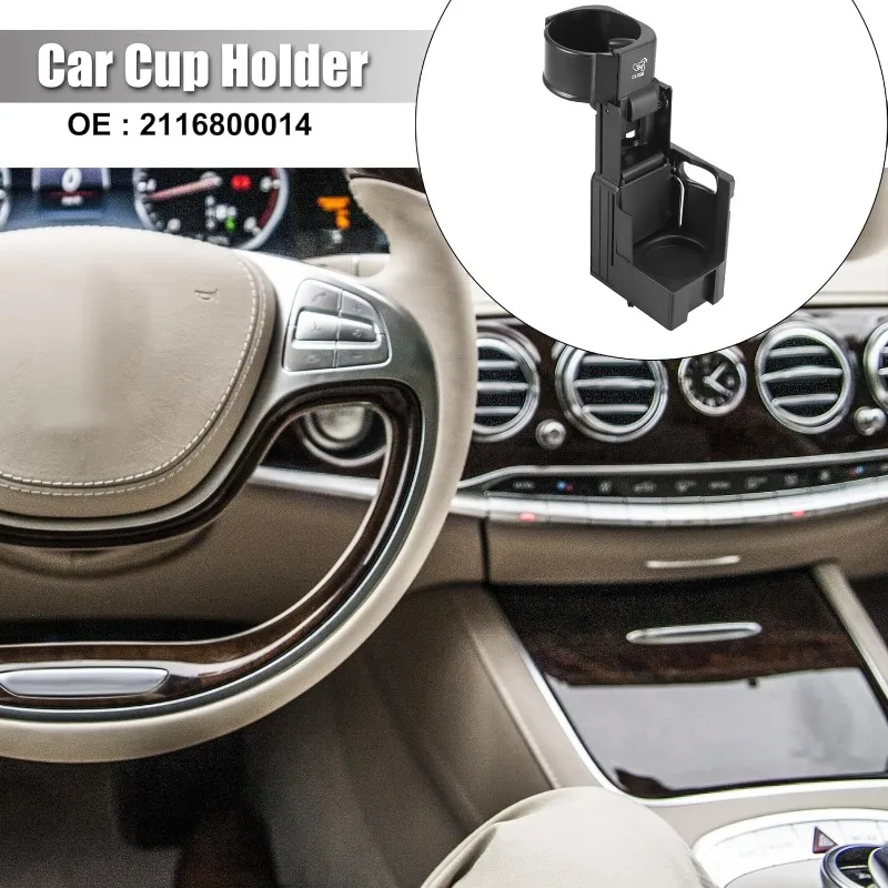 Car Centre Console Drinking Water Cup Holder Replacement For Mercedes ...