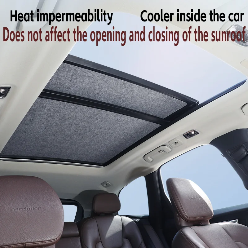 Car Sunroof Insulation Roof Visor For Jetour X70 2018~2026 Sun ...