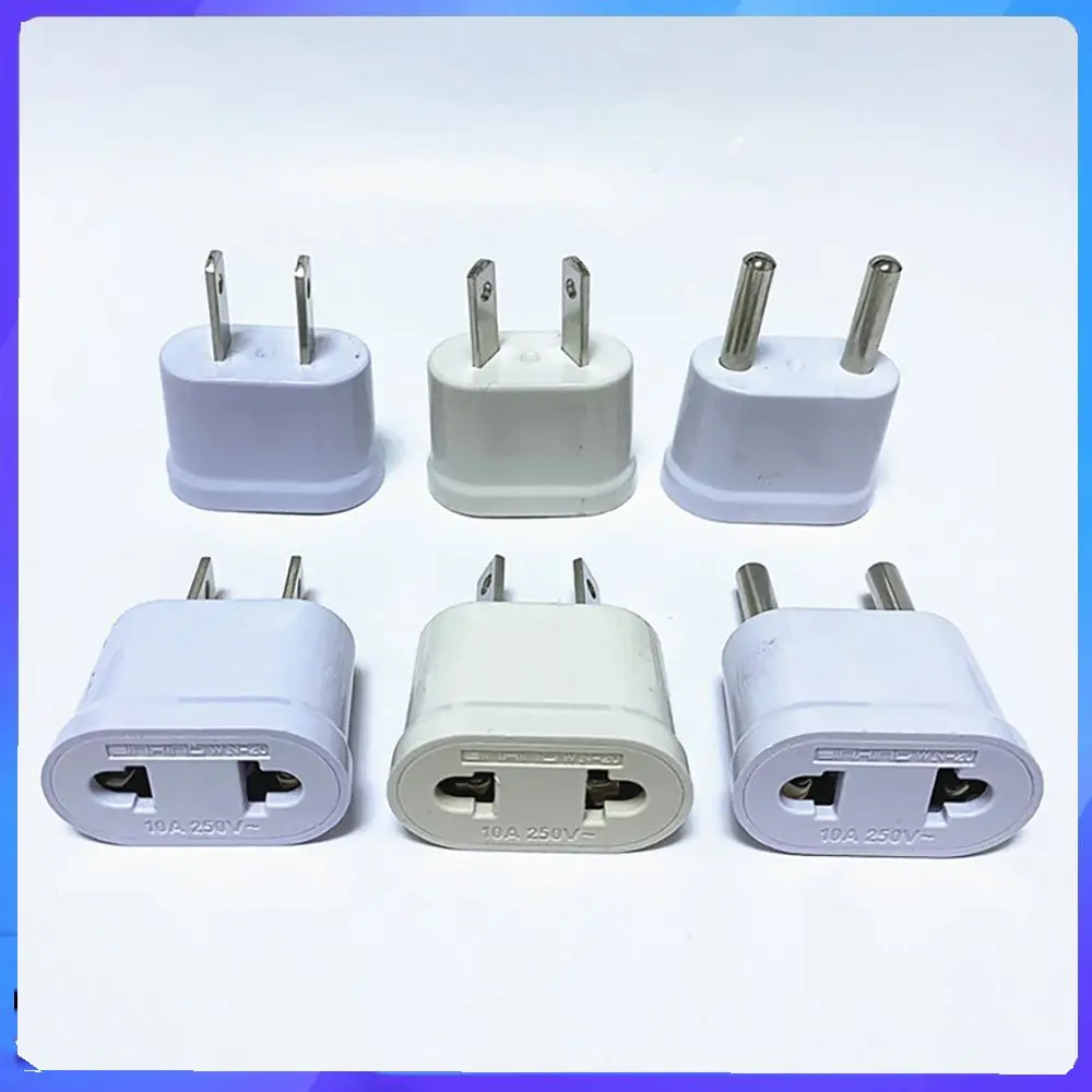 Mini Plug Adapter Universal US To EU Plug Portable Travel Socket Plug ...