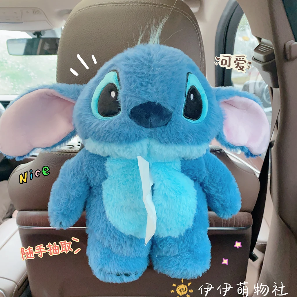 Disney-Stitch-Tissue-Cover-Lovely-Stuffed-Anime-Plush-Stitch-Car-Tissue ...