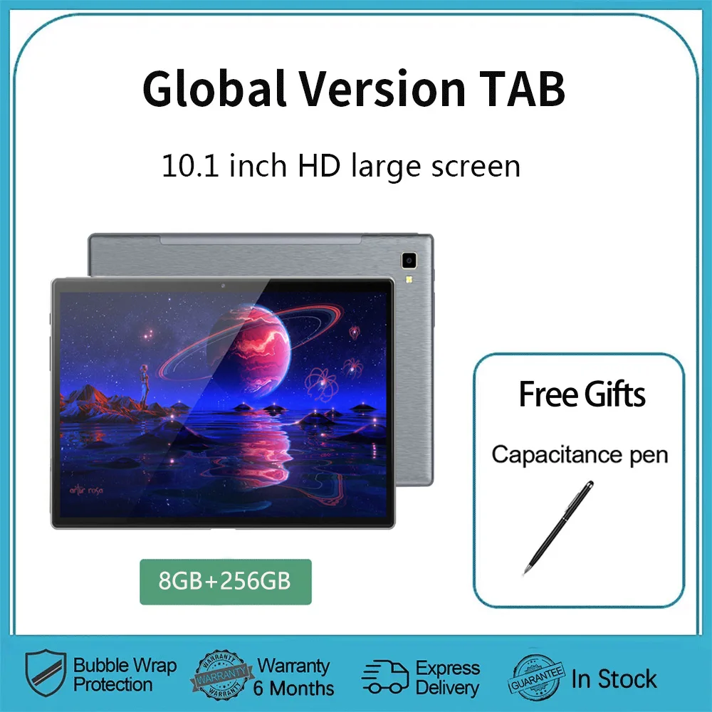 Tablet-PC-Android-G10-Pad-Vers-o-Global-8GB-de-RAM-256GB-ROM-Tela-HD ...