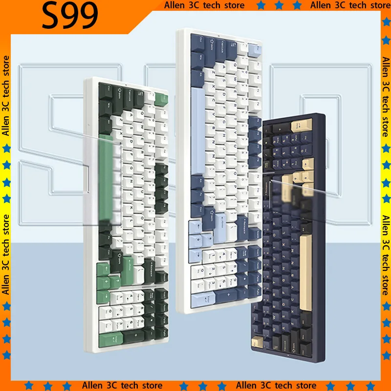 VGN-S99-Mechanical-Keyboard-Wireless-3-Mode-Bluetooth-2-4G-USB-RGB-Hot ...