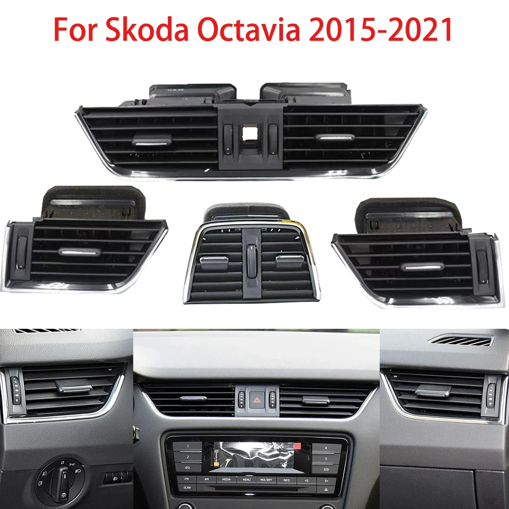 Front-Central-Left-Right-Rear-Air-Conditioning-AC-Vent-Grille-Outlet ...