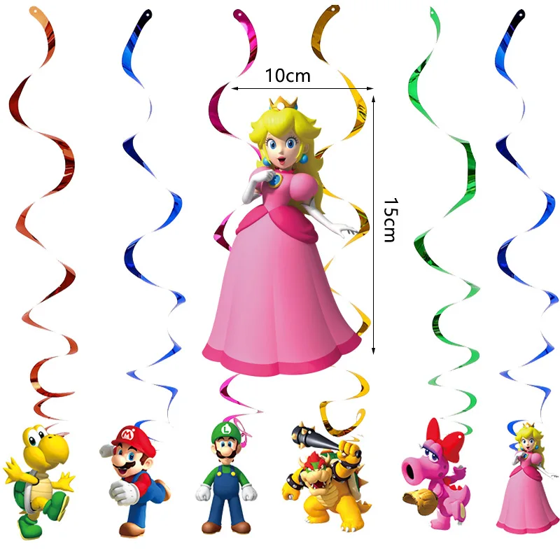 Figuras-de-Super-Mario-Bros-Mario-Luigi-Bowser-Princesa-Peach-hongo ...
