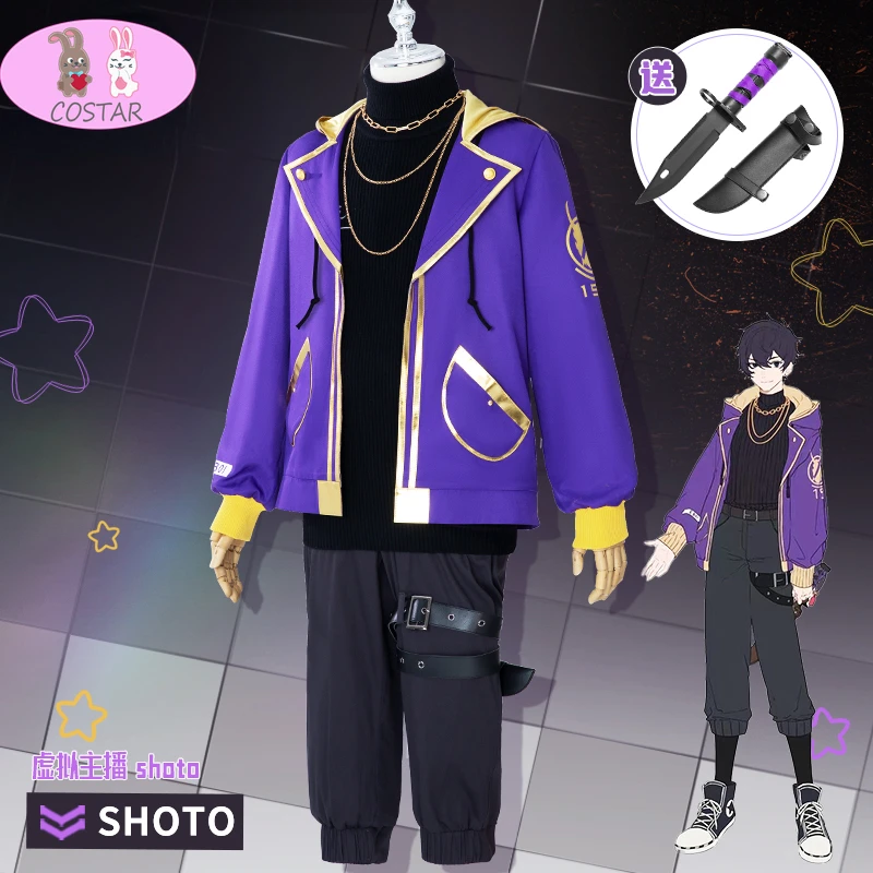 Vtuber Shoto / Shou Cosplay Costume Halloween Game Women Men Role Play ...