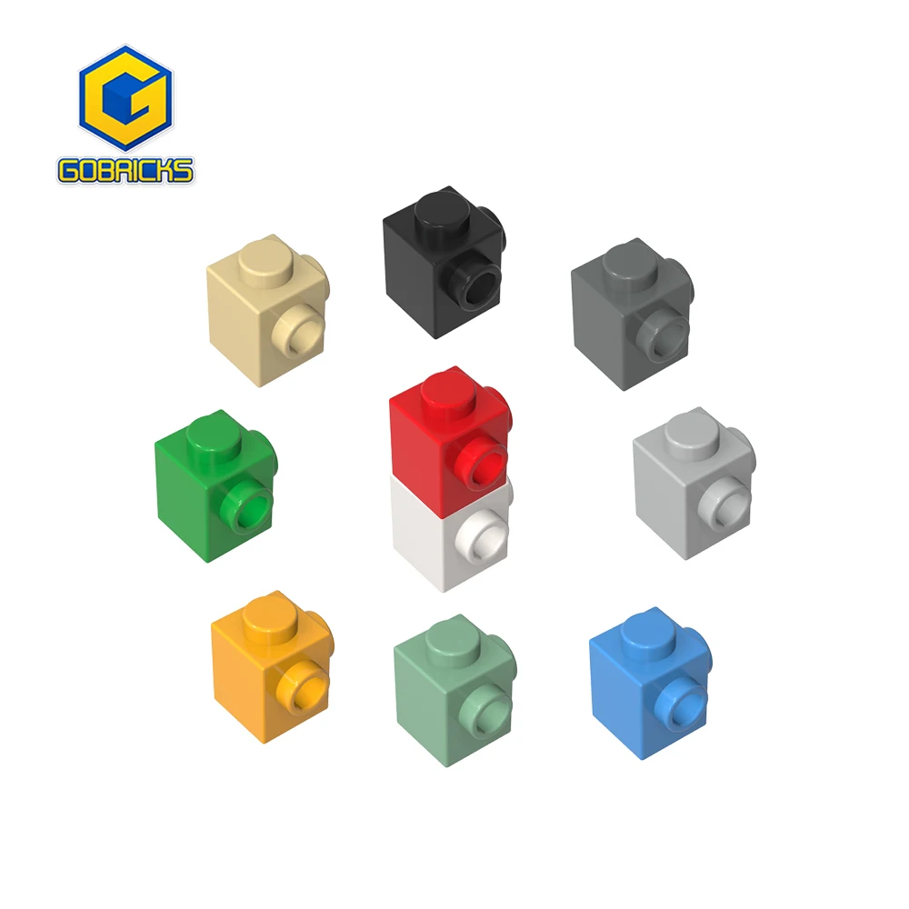 Gobricks 100PC 26604 Moc Building Blocks Brick Special 1x1 with Parts ...