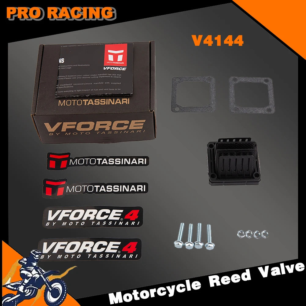 Motorcycle Reed Valve V-Force 4 V4144 For Yamaha YFZ350 YFZ 350 Banshee ...