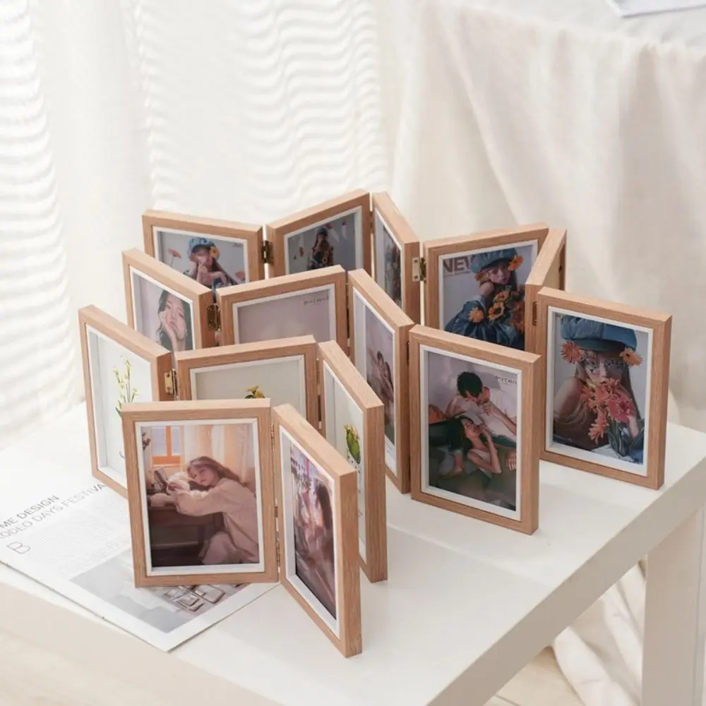 Creative-Foldable-Hinge-Photo-Frame-Rectangular-Double-Triple ...