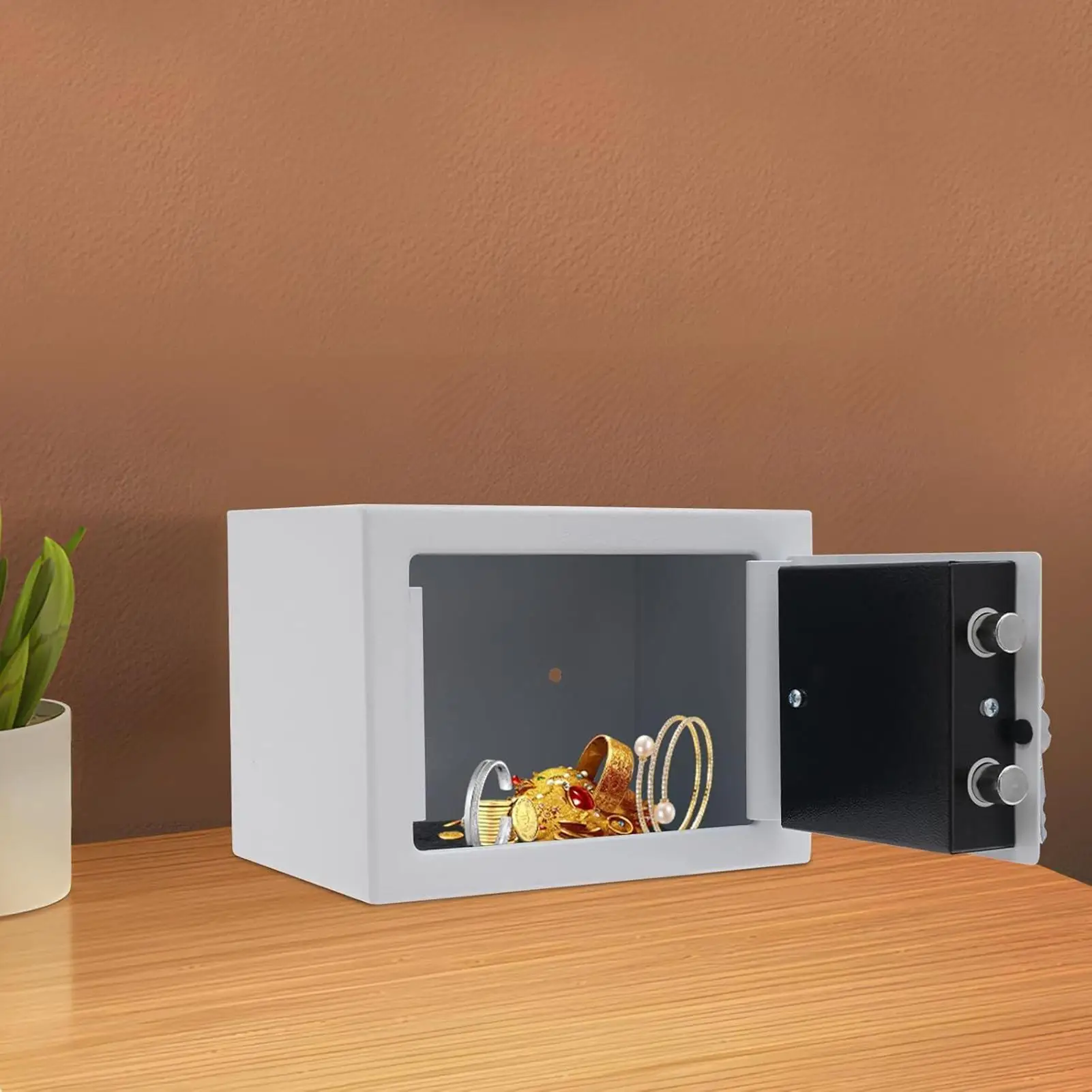 Safes For Home Anti-Theft Small Safe Box With Coin Slot Fireproof Money ...
