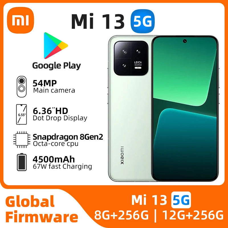 Xiaomi-Mi-13-Android-5G-Unlocked-6-36-inch-12GB-RAM-256GB-ROM-All ...