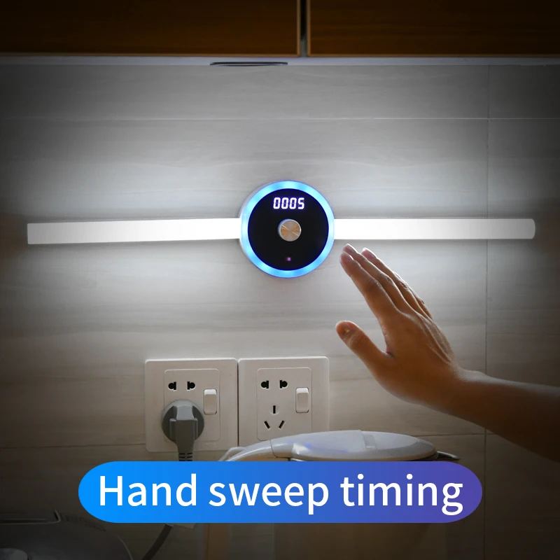 Smart-Cabinet-Light-Clock-Timing-Sensor-Light-Removable-LED-Wardrobe-Light-Manual-Sweep-Switch ...