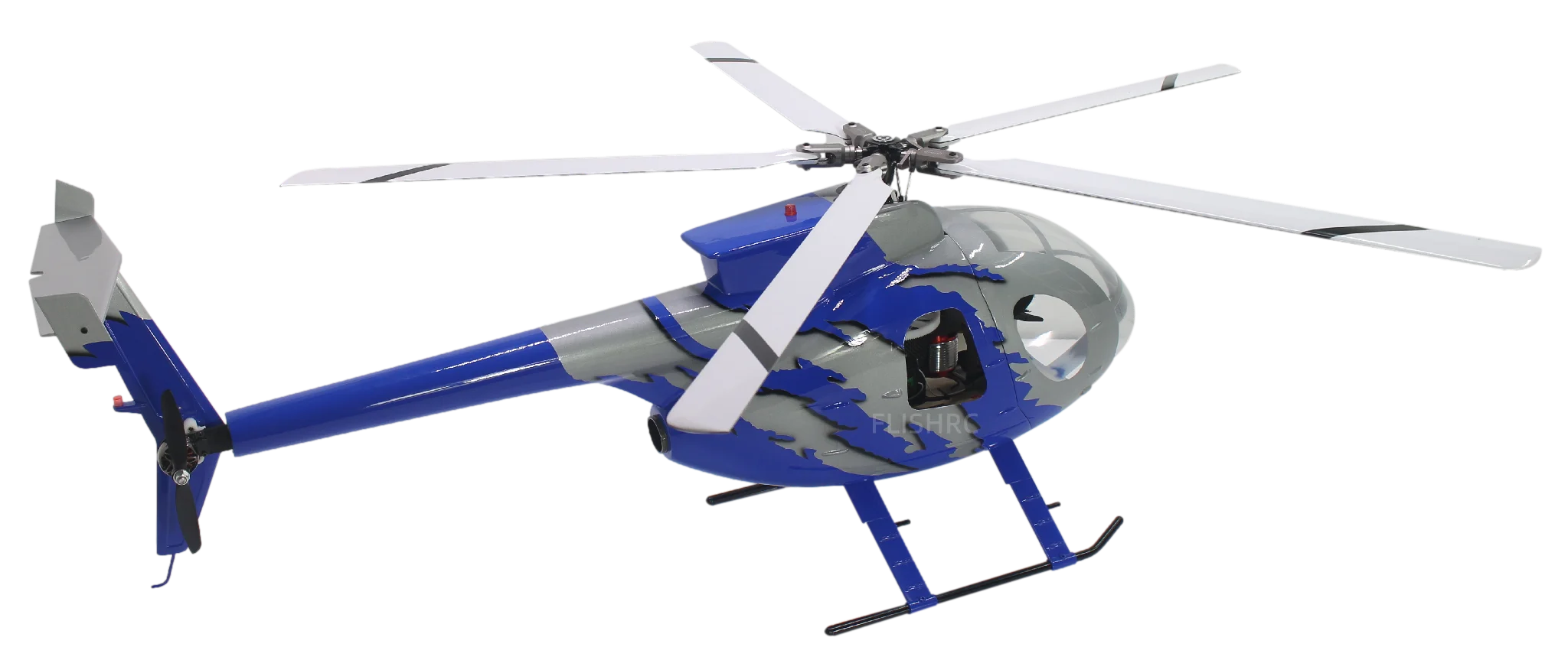 FLISHRC Roban MD-500E MD500 G-Jive 500 Size Helicopter Scale Five Rotor ...