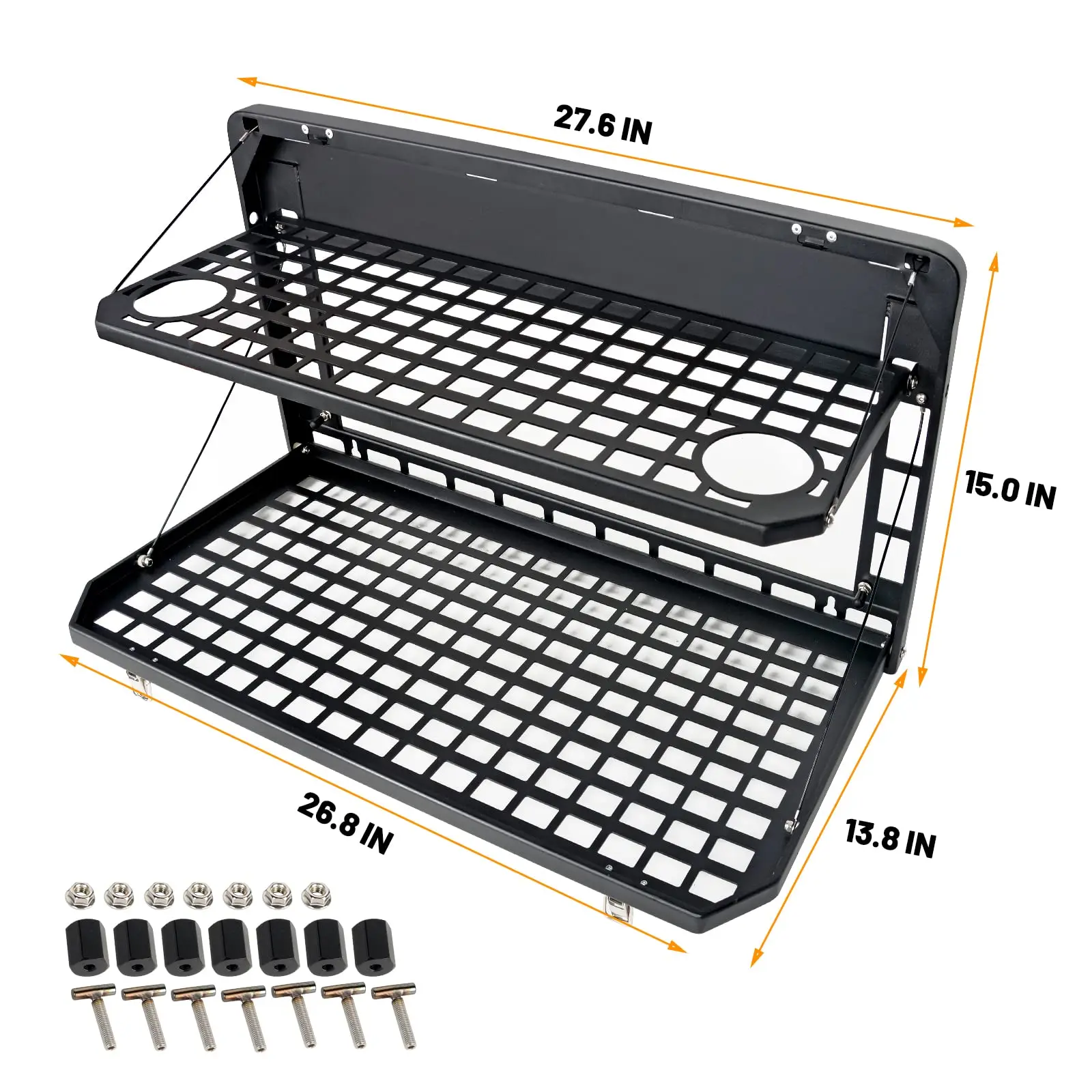 Off-road Tailgate Table Double Layer Tailgate Table For Ford Bronco ...