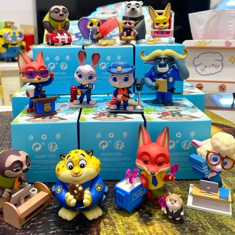 Original-Disney-Zootopia-Mini-Series-Blind-Box-Judy-Hoppsanime-NICK ...