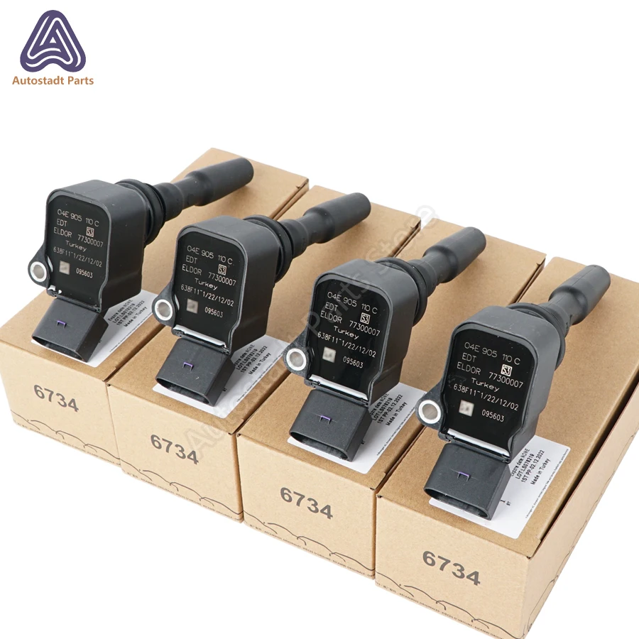 4pc-Ignition-Coils-04E905110-04C905110A-04C905110B-For-Audi-A3-L4-1-4L ...