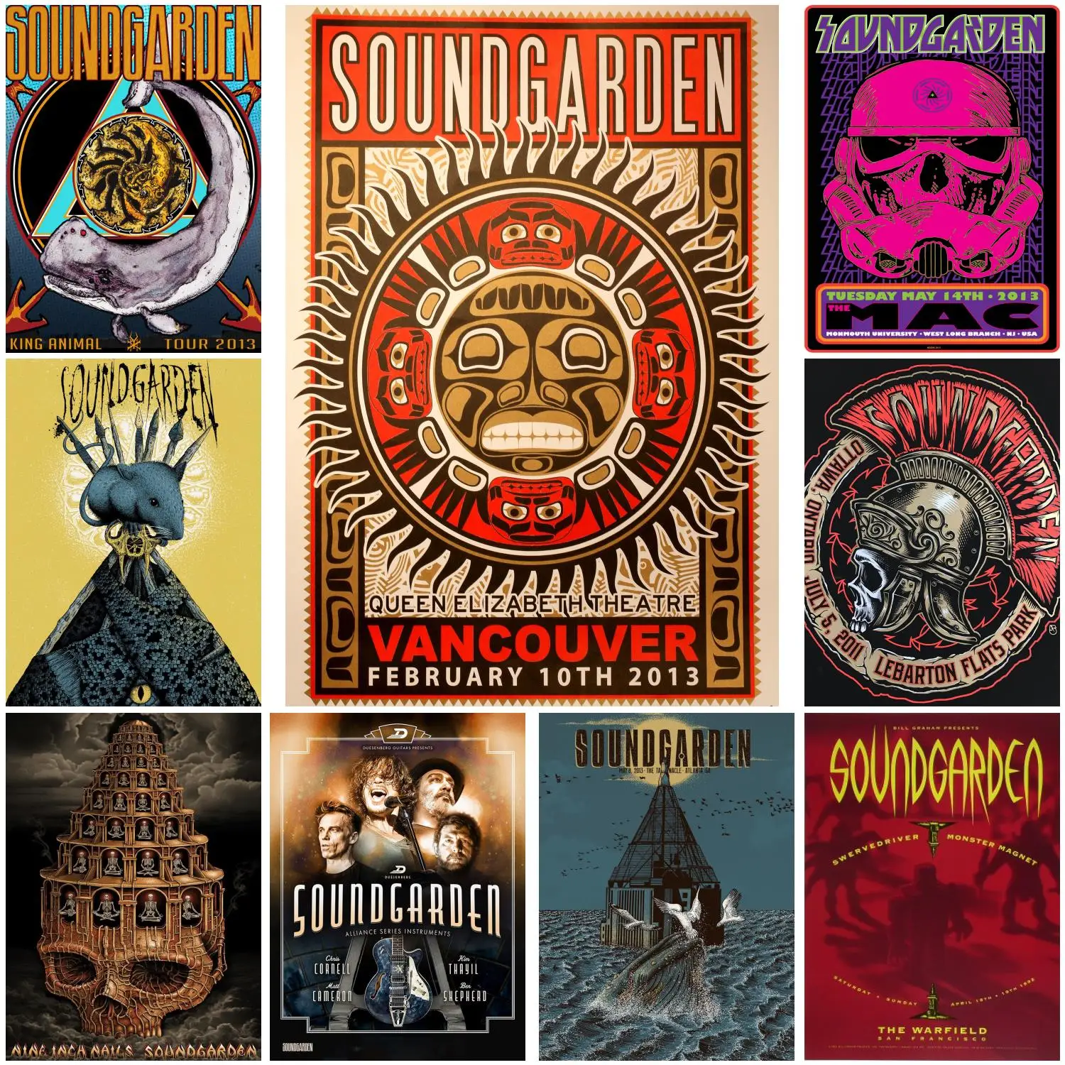 Soundgarden King Animal Artwork
