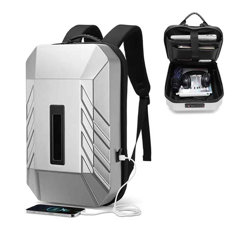 Business-Backpack-Men-s-PC-Hard-Case-Computer-Bag-Smart-Trendy-Cool-Led ...