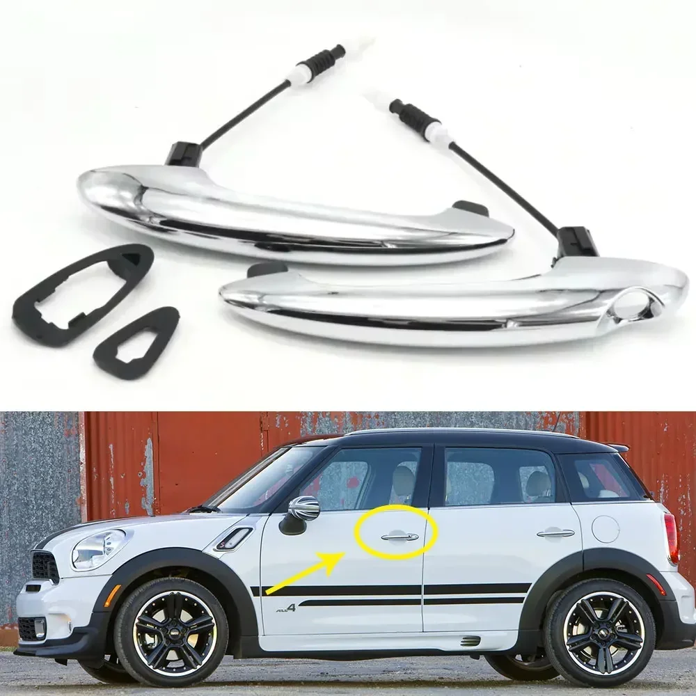 Car-Front-Rear-Exterior-Plating-Door-Handle-For-BMW-Mini-Cooper-R60 ...