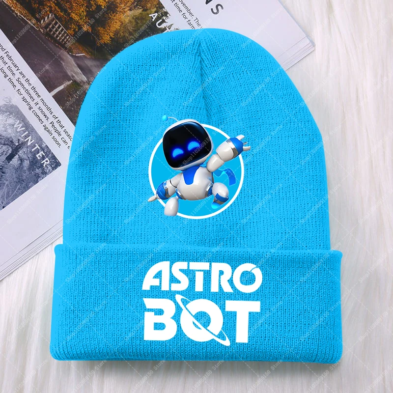 Astro-Bot-Boy-Girl-Cartoon-Cute-Knitted-Hat-Children-Winter-Warm-Hats ...