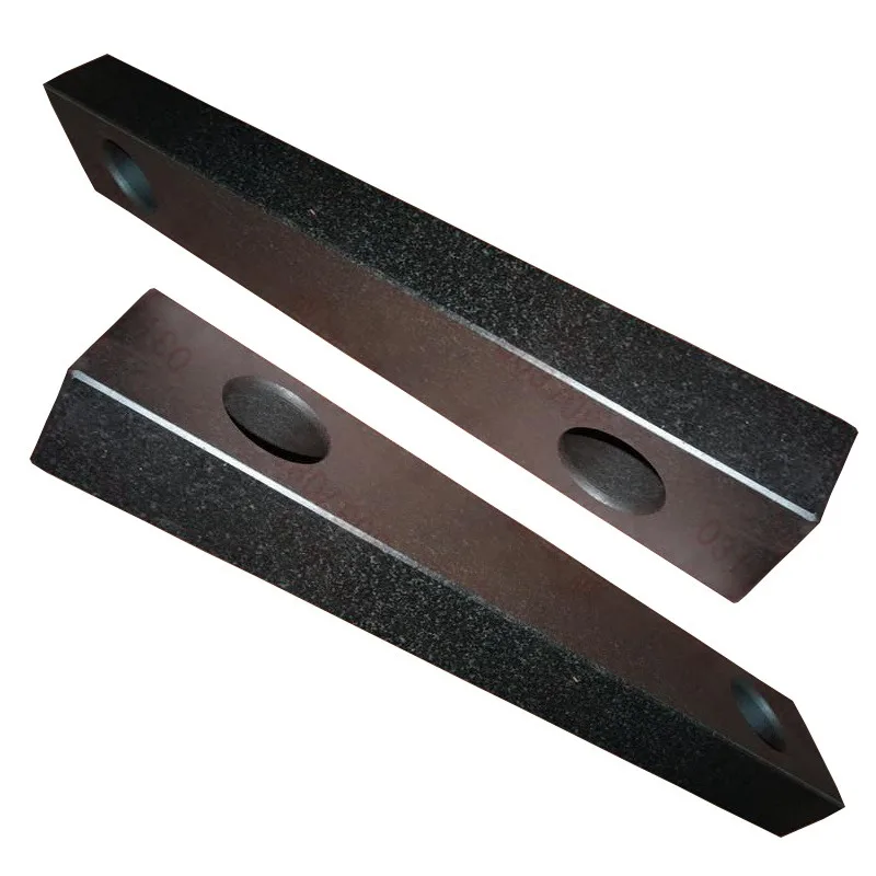 Precision 00 Grade Black Granite Straight Edge Parallel Gauge Level ...